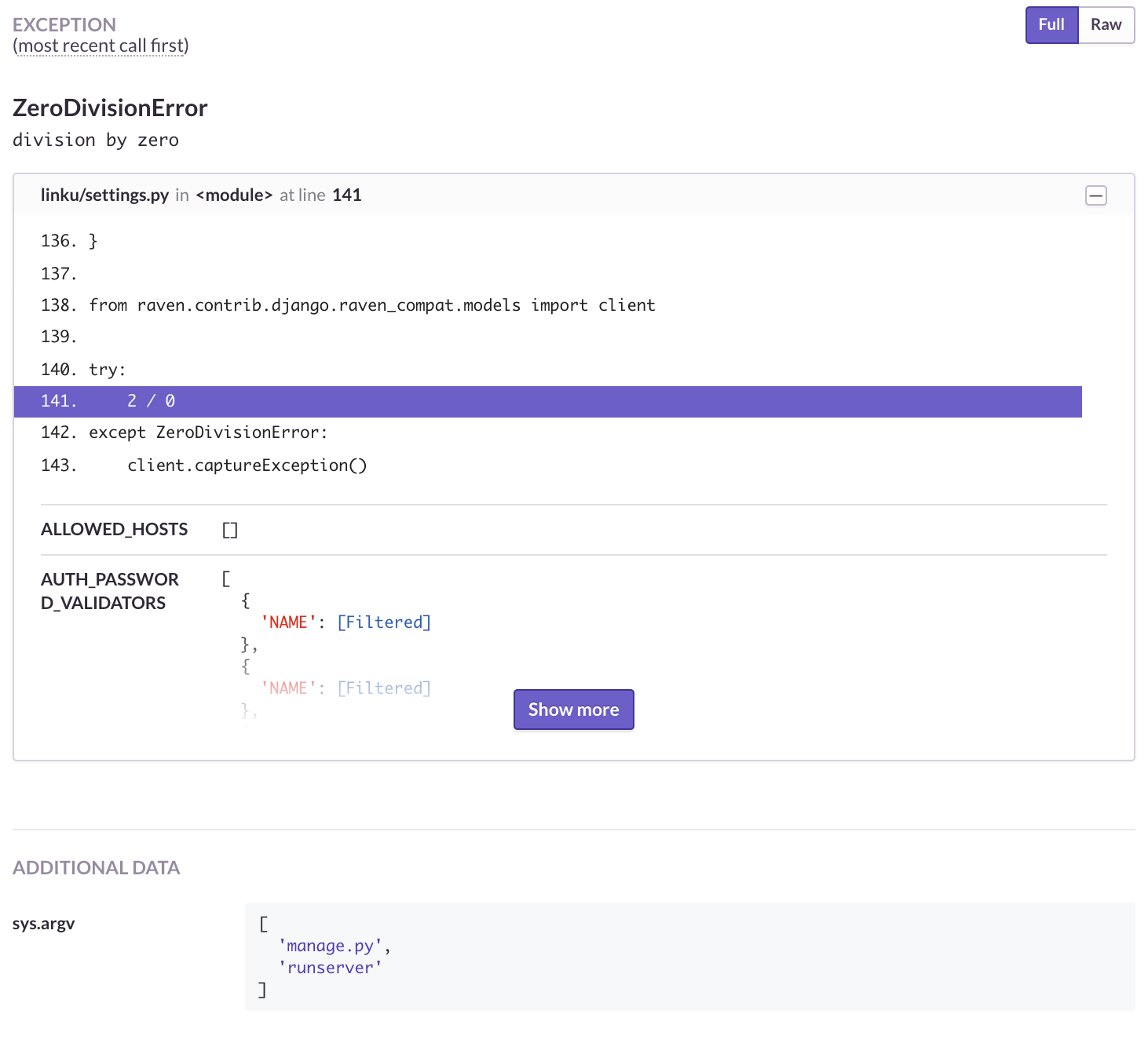 Sentry를 이용한 Django 에러 모니터링 – Jihun's Development Blog
